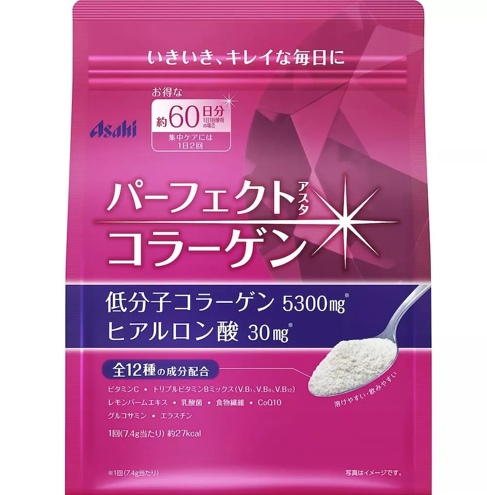 Wholesale Asahi Perfect Collagen Powder Refill 60 Days 447g | Q-depot