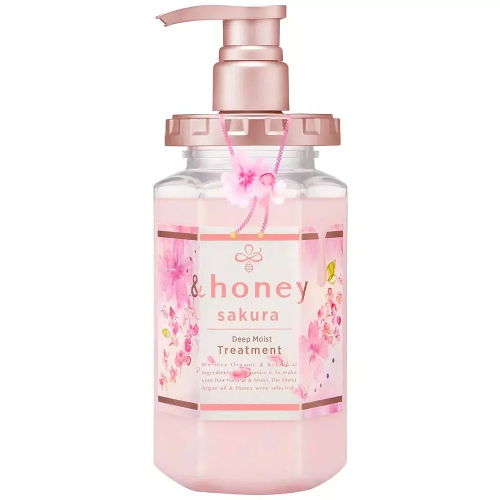 Wholesale &honey Deep Moist Sakura Treatment 445g | Q-depot