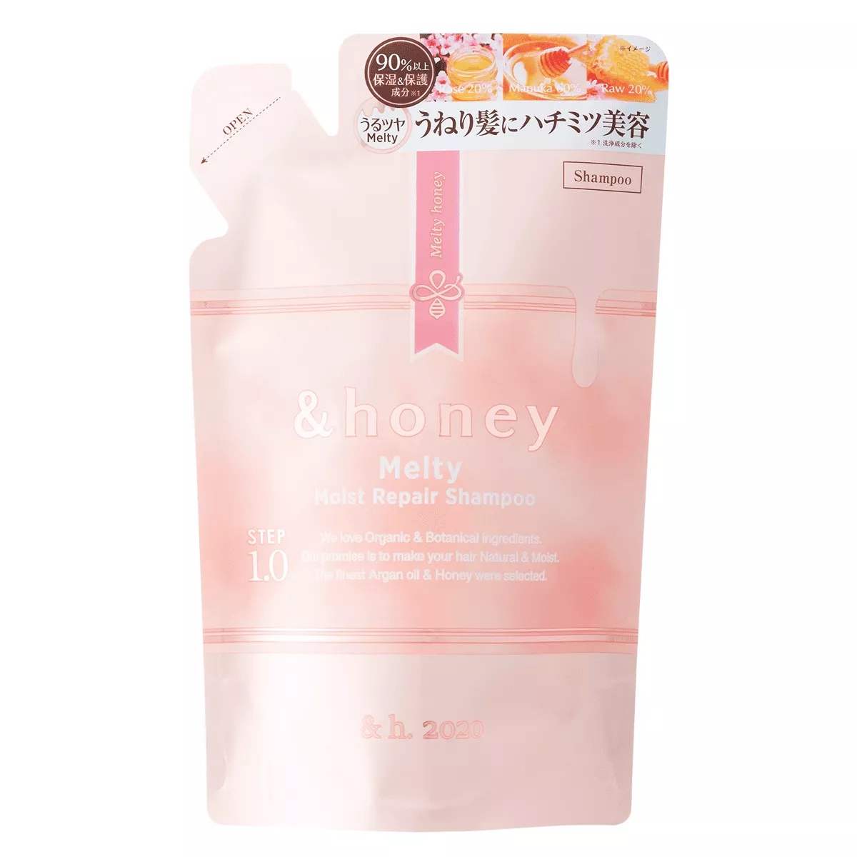 Wholesale &honey Melty Moist Repair Shampoo 1.0 [Refill] 350ml | Q-depot