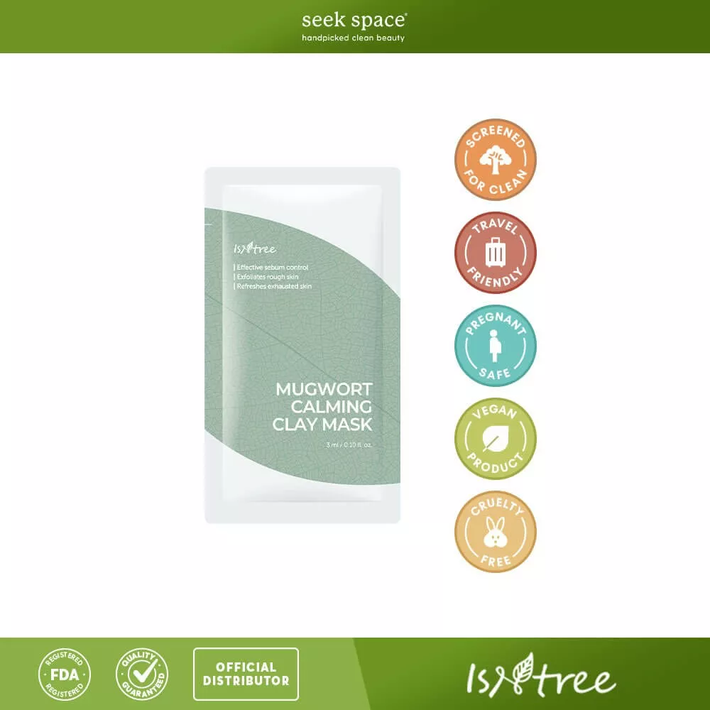 Wholesale ISNTREE Mugwort Calming Clay Mask [Sample] 3ml | Q-depot