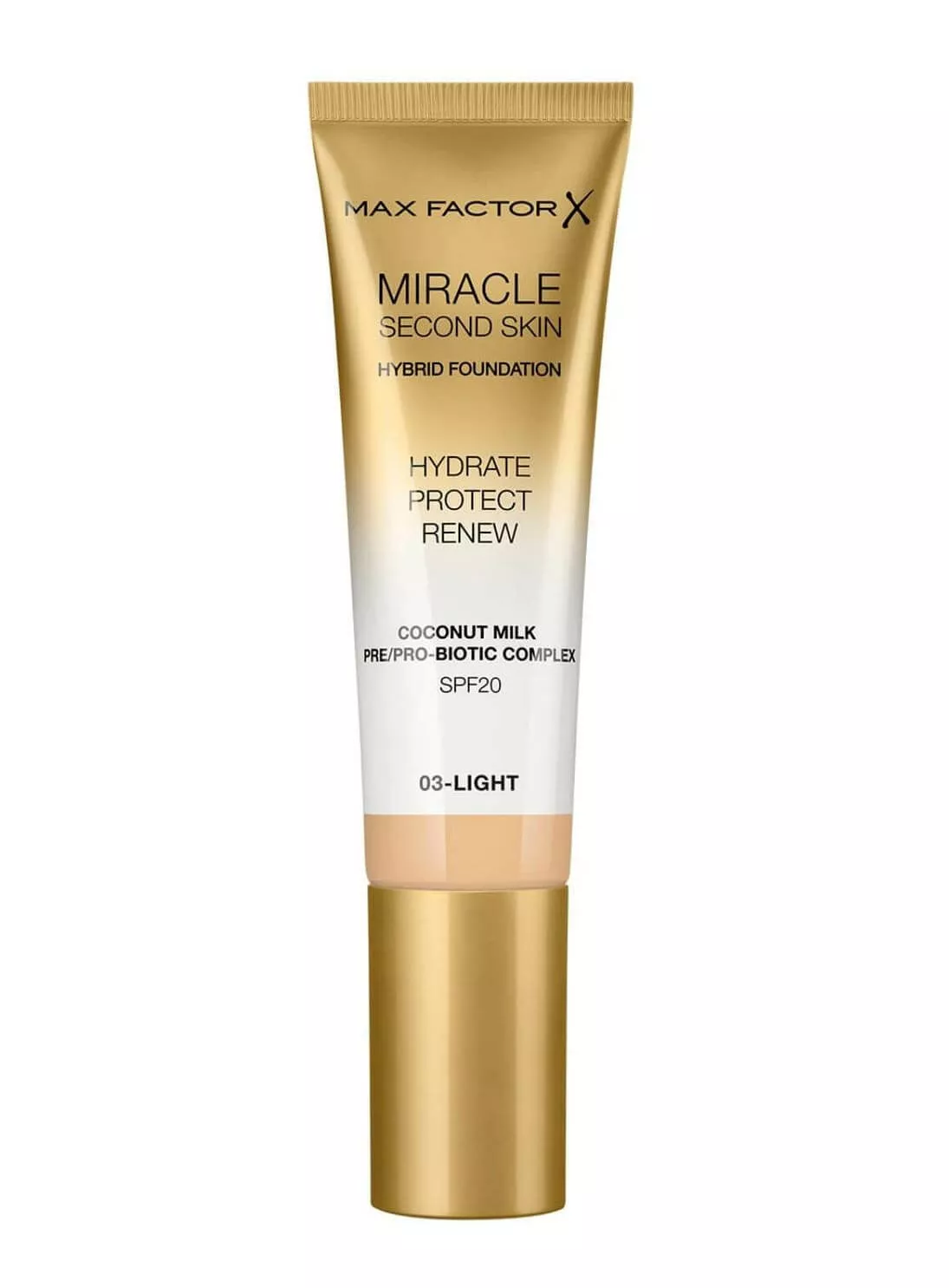 Wholesale Max Factor Miracle Second Skin Foundation 013 Deep | Q-depot