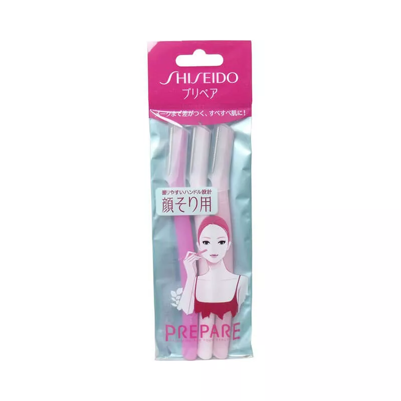 Wholesale SHISEIDO Prepare Facial Safety Razor (Large) - 3ea | Q-depot